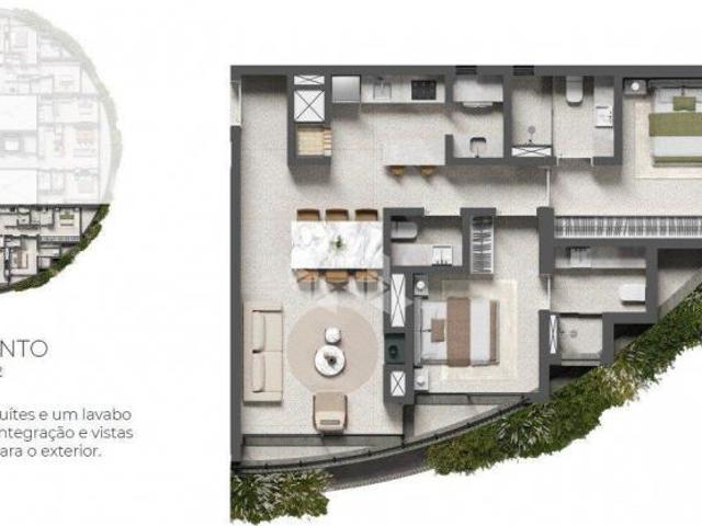 Apartamento de 02 suítes em Bento Gonçalves