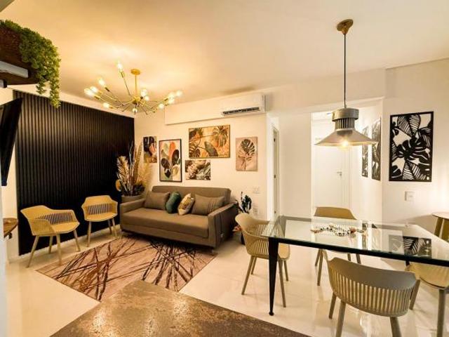 Apartamento de 106 m² com 03 quartos sendo 01 suíte á venda no Wish Vaca Brava St. Bueno, Goiânia