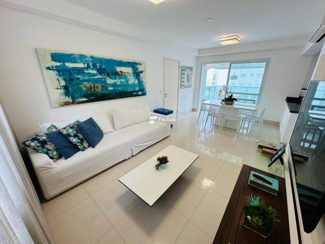 Apartamento de 107 m² Enseada Guarujá, aluguel por R$ 7.156,86/mês