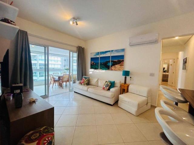 Apartamento de 107 m² Riviera de São Lourenço Bertioga, à venda por R$ 2.670.000 ou aluguel por R$ 13.000/mês