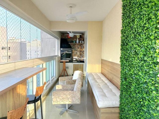 Apartamento de 110 m² Astúrias Guarujá, aluguel por R$ 7.000/mês
