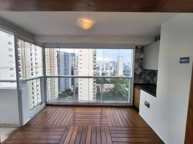 Apartamento de 110 m² Brooklin São Paulo, à venda por R$ 1.550.000 ou aluguel por R$ 8.000/mês