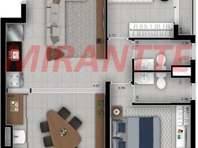 Apartamento de 111m² com 2 quartos