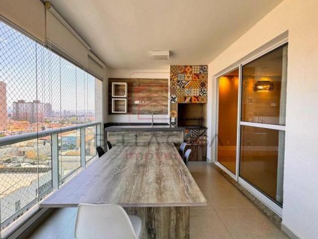 Apartamento de 111m² com 3 suítes à venda ou locação no Union Mooca São Paulo