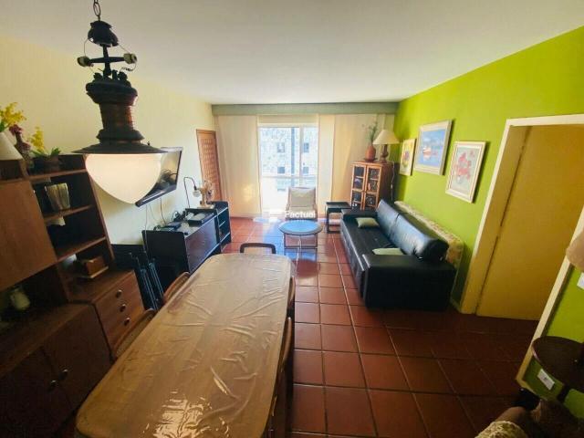 Apartamento de 112 m² Pitangueiras Guarujá, aluguel por R$ 4.200/mês