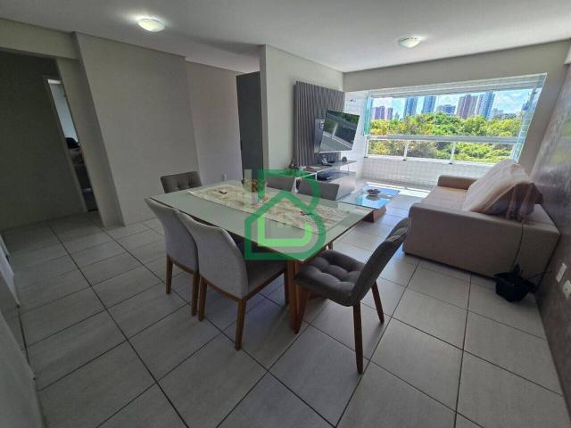 Apartamento de 115 m² na Beira Rio Torre Recife PE, à venda por R$ 1.249.000 ou aluguel por R$ 5.277/mês