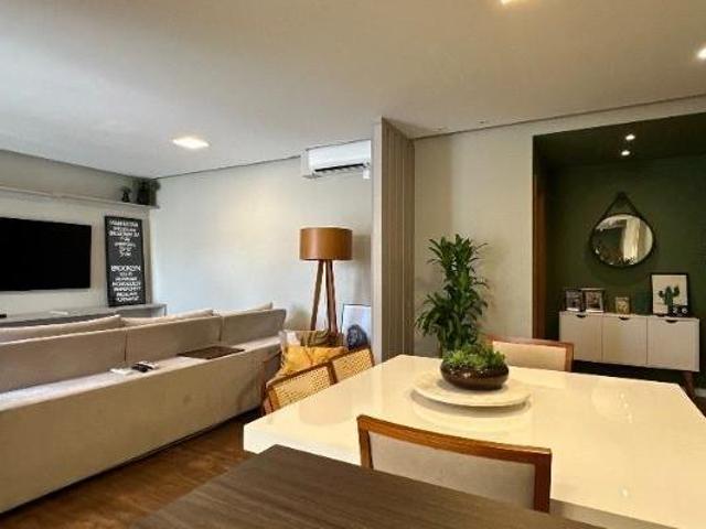 Apartamento de 117 m² no Condomínio Eléve Jardim do Trevo, Jundiaí: 3 suítes, móveis planejados, 2