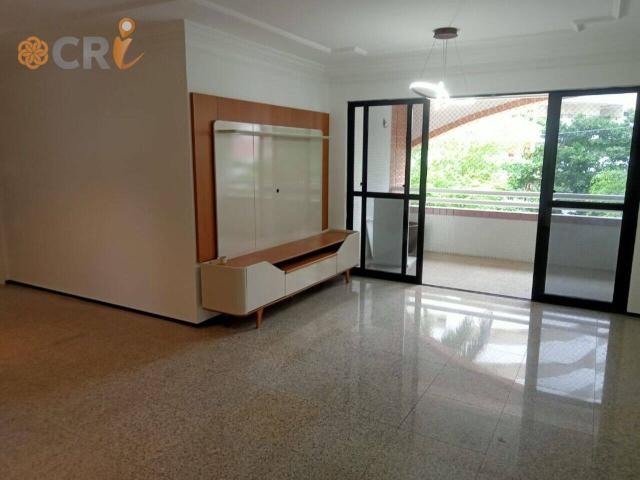 Apartamento de 120 m² na Professor Otávio Lobo Cocó Fortaleza CE, aluguel por R$ 3.500/mês