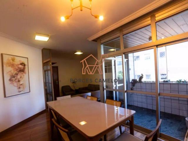 Apartamento de 120 m² na Rio Grande do Norte Funcionários Belo Horizonte MG, à venda por R$ 1.480.000 ou aluguel por R$ 5.800/mês