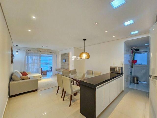 Apartamento de 121 m² Praia da Riviera de São Lourenço Bertioga, à venda por R$ 3.500.000 ou aluguel por R$ 15.000/mês