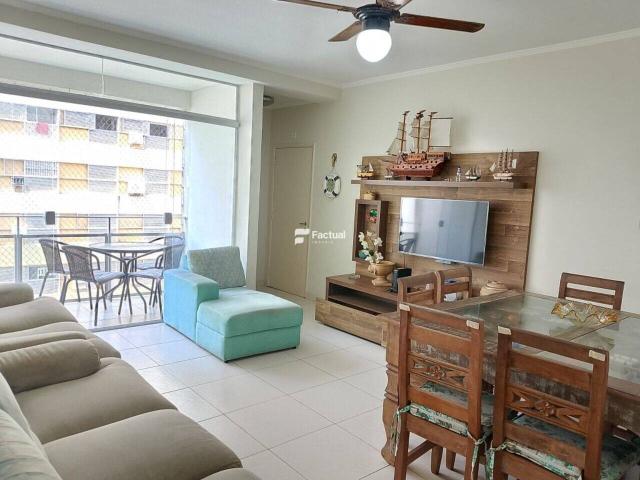 Apartamento de 124 m² Pitangueiras Guarujá, aluguel por R$ 4.500/ano
