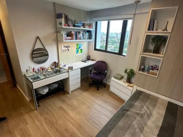 Apartamento de 125 m2, com 4 quartos, 2 suítes, lazer, 3 vagas em Ponto de Parada Recife PE
