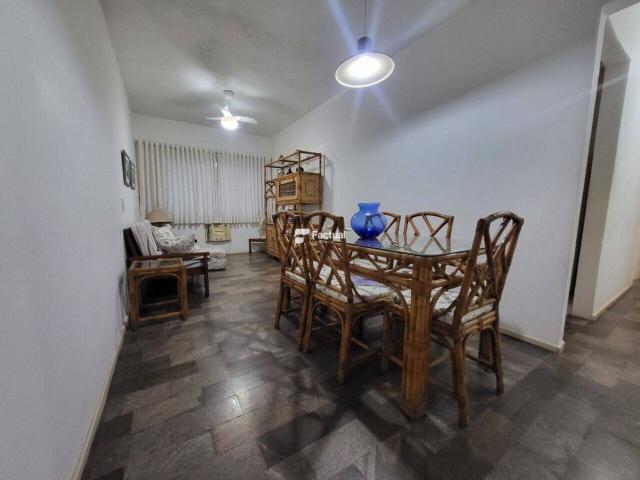 Apartamento de 125 m² Pitangueiras Guarujá, aluguel por R$ 3.600/mês