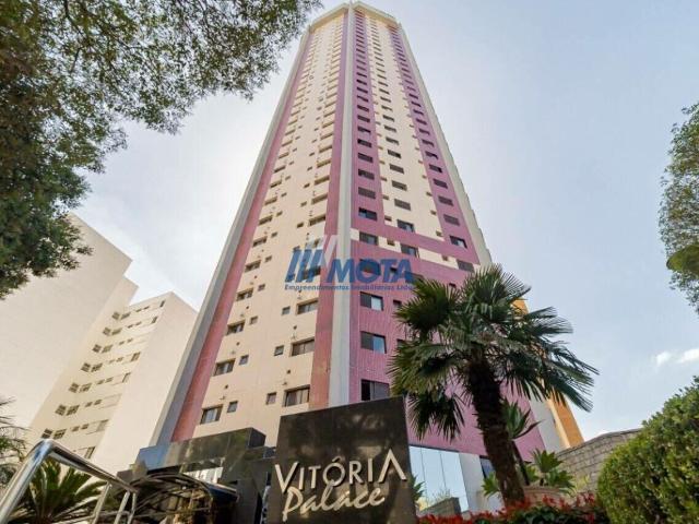 Apartamento de 126 m² na Francisco Rocha Bigorrilho Curitiba PR, aluguel por R$ 5.900/mês