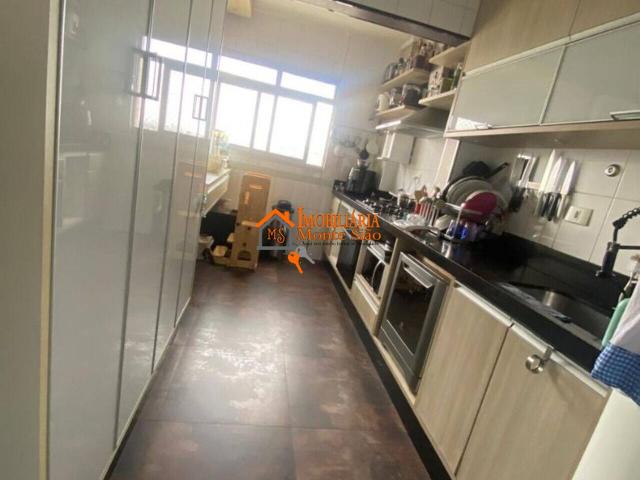 Apartamento de 130 m² na Professor Ferreira Paulino Vila Augusta Guarulhos SP, aluguel por R$ 3.600/mês