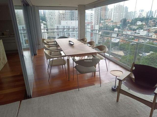 Apartamento de 132 m² Vila Madalena São Paulo, aluguel por R$ 19.800/mês