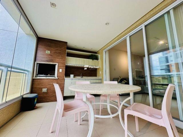 Apartamento de 139 m² Riviera de São Lourenço Bertioga, à venda por R$ 4.950.000 ou aluguel por R$ 22.000/mês