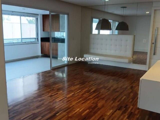 Apartamento de 147 m² Brooklin São Paulo, aluguel por R$ 12.000/mês