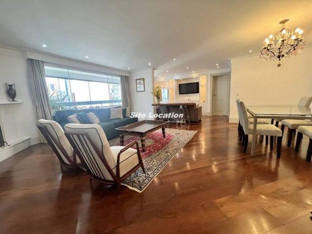 Apartamento de 147 m² Moema São Paulo, aluguel por R$ 15.000/mês