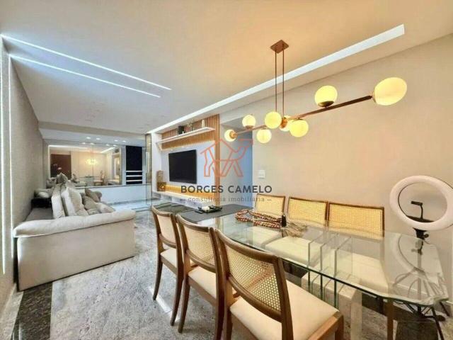 Apartamento de 147 m² na Miguel Perrela Castelo Belo Horizonte MG, aluguel por R$ 7.000/mês
