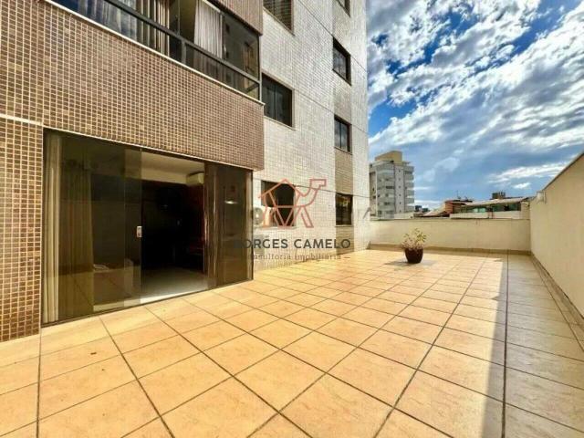 Apartamento de 160 m² na Doutor Sylvio Menicucci Castelo Belo Horizonte MG, aluguel por R$ 6.200/mês