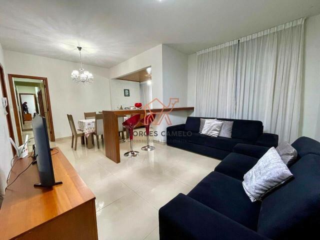 Apartamento de 181 m² na Vitório Magnavacca Buritis Belo Horizonte MG, aluguel por R$ 5.700/mês