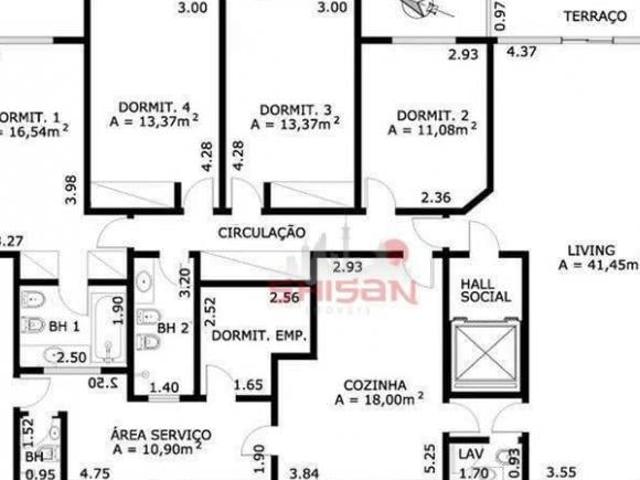 Apartamento de 190m² oferece o que poucos conseguem combinar: localização nobre, planta generosa e p