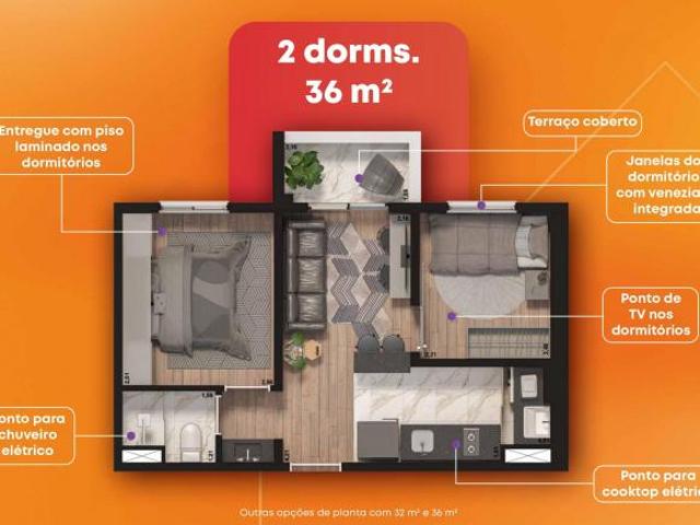 Apartamento de 1 ou 2 dormitórios em Perdizes a 5 minutos do Metrô