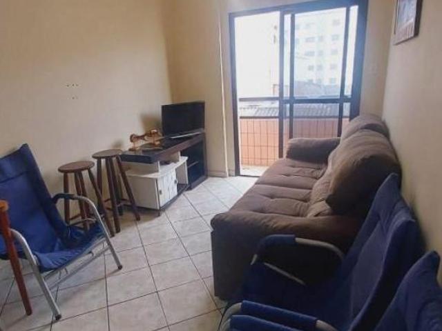 Apartamento de 1 dormitório, 1 vaga de garagem, bairro Guilhermina, Praia Grande /SP 1 Quarto, 1 Vag