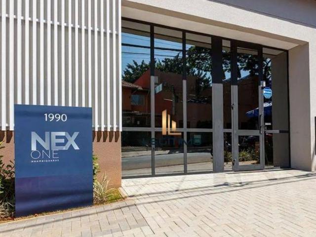 Apartamento de 1 dormitório à venda em Moema, 27 metros privativos, lazer completo