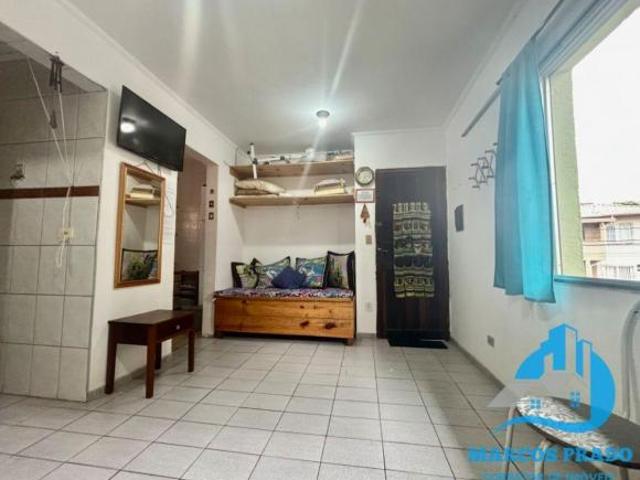 Apartamento de 1 dormitório mobiliado na Praia Grande em Ubatuba