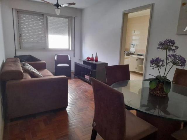 Apartamento de 1 dormitório mobiliado, bairro Menino Deus Porto Alegre/RS