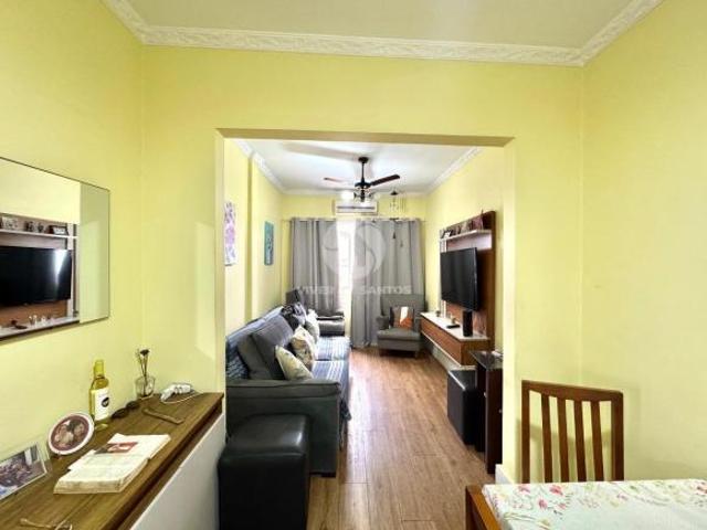 Apartamento de 1 Dormitório no Embare, Santos