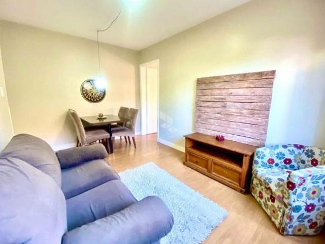 Apartamento de 1 dormitório no térreo com 1 vaga no bairro Nossa Sra das Graças em Canoas
