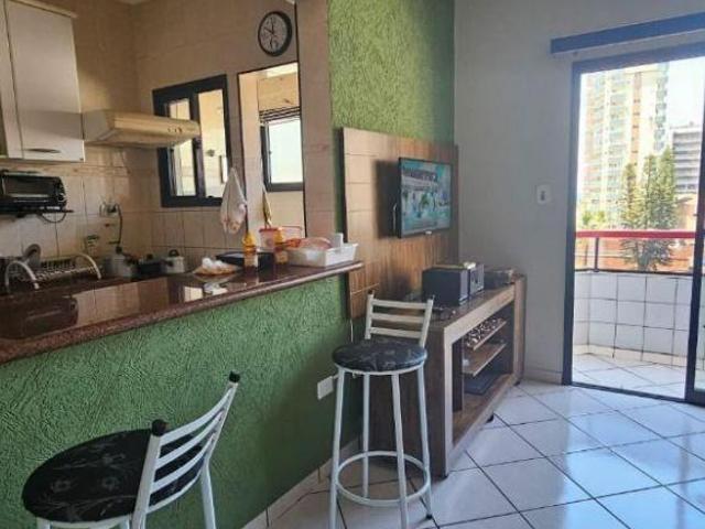 Apartamento de 1 dormitório na Tupi em Praia Grande SP