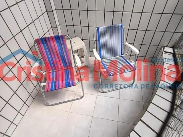Apartamento de 1 dormitório, sacada, vaga de garagem, lazer, Canto do Forte, Praia Grande