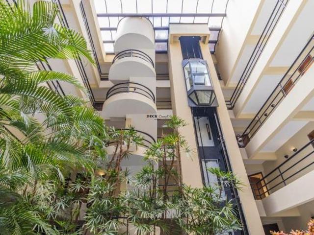 Apartamento de 1 dormitório semi mobiliado, com elevador panorâmico