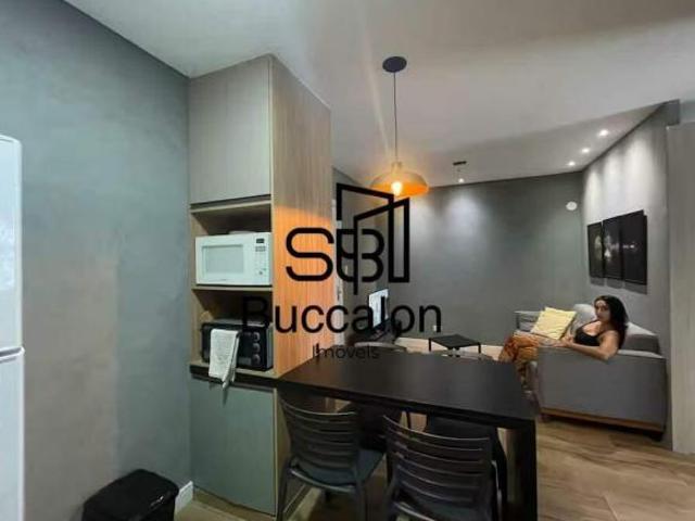 Apartamento de 1 dormitório para venda mobiliado