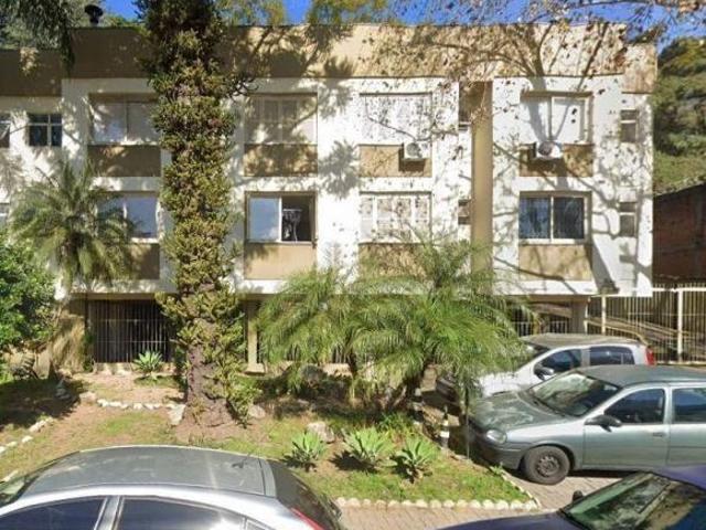 Apartamento de 1 quarto, churrasqueira, lareira,1 vaga no bairro Santa Tereza