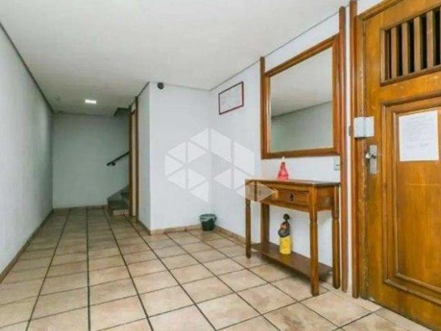 Apartamento de 1 quarto com vaga coberta e escriturada Menino Deus