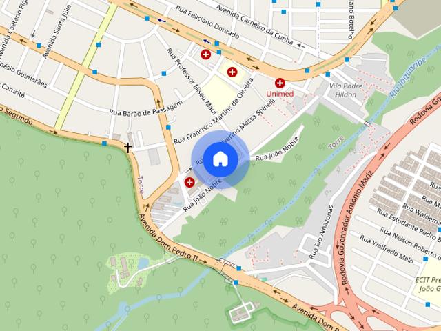 Apartamento de 1 quarto com Varanda na Torre | Próximo à Unimed!
