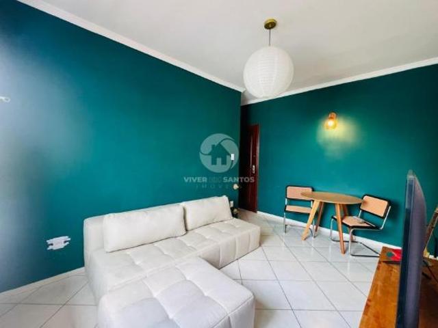 Apartamento de 1 quarto no Boqueirão em Santos
