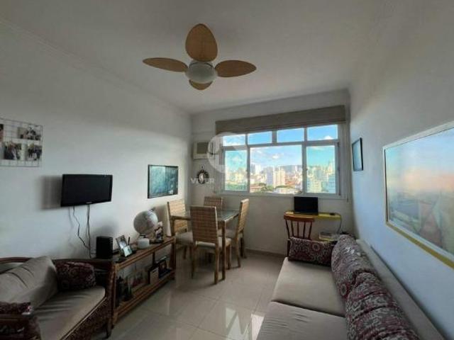Apartamento de 1 quarto no Macuco em Santos