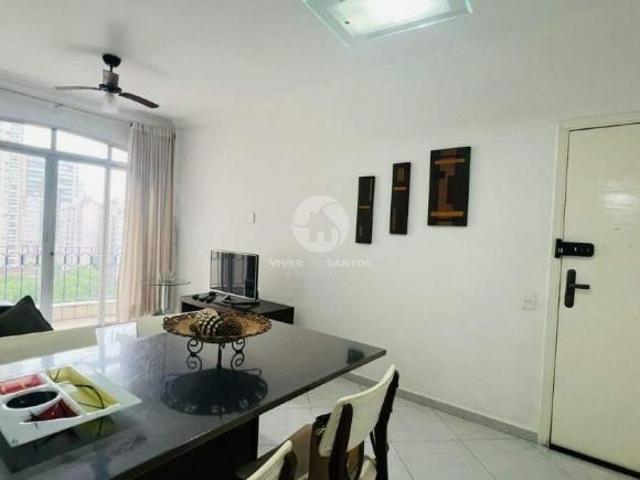 Apartamento de 1 quarto Porteira Fechada no Boqueirão em Santos