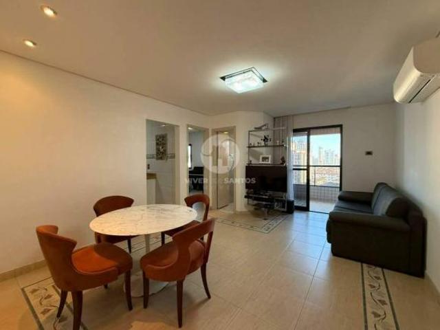 Apartamento de 1 quarto prédio com lazer no Embaré em Santos