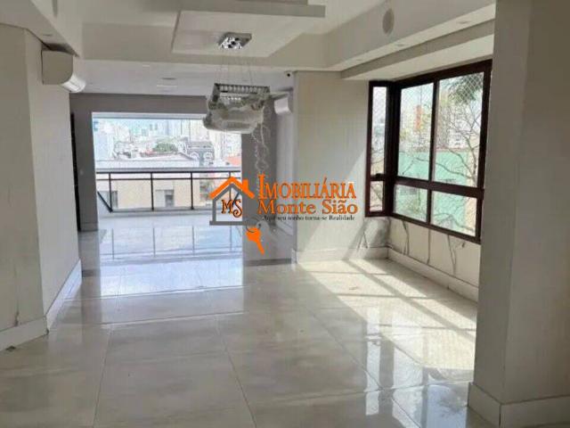 Apartamento de 200 m² na Antônio Camargo Jardim São Jorge Guarulhos SP, à venda por R$ 1.331.000 ou aluguel por R$ 6.050/mês