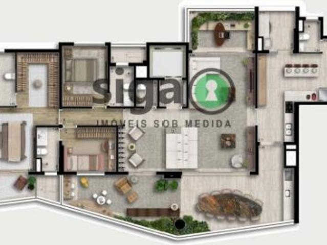 Apartamento de 216m² em Perdizes com 4 dormitórios e um novo padrão de alto lux
