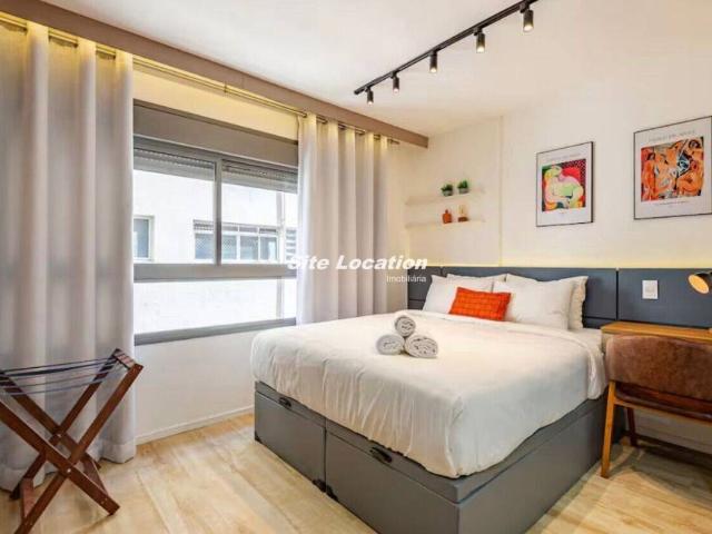 Apartamento de 21 m² Paraíso São Paulo, à venda por R$ 447.000 ou aluguel por R$ 2.900/mês