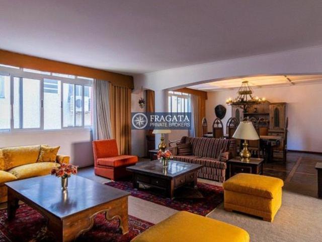 Apartamento de 230 m² na Bela Vista 3 Dormitórios, 3 Vagas, Próximo à Avenida Paulista e ao Shoppi