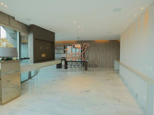 Apartamento de 240 m² na Maestro Arthur Bosmans Belvedere Belo Horizonte MG, aluguel por R$ 16.500/mês